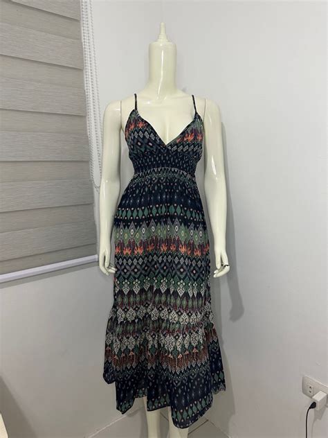 Sexy Midi Dress No Issue Super Lightweight Fabric Perfect Pang Summer S