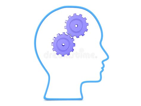 Illustrazione Del Segno Degli Ingranaggi E Delle Caratteristiche