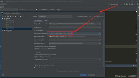 pycharm 设置os environ 环境变量 pycharm配置os environ环境 CSDN博客
