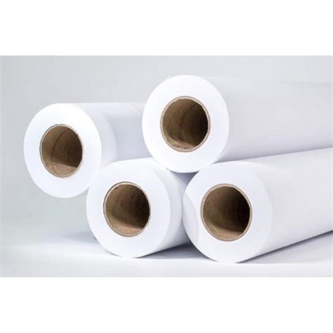 White Plotter Paper Roll WHITE Inch GSM