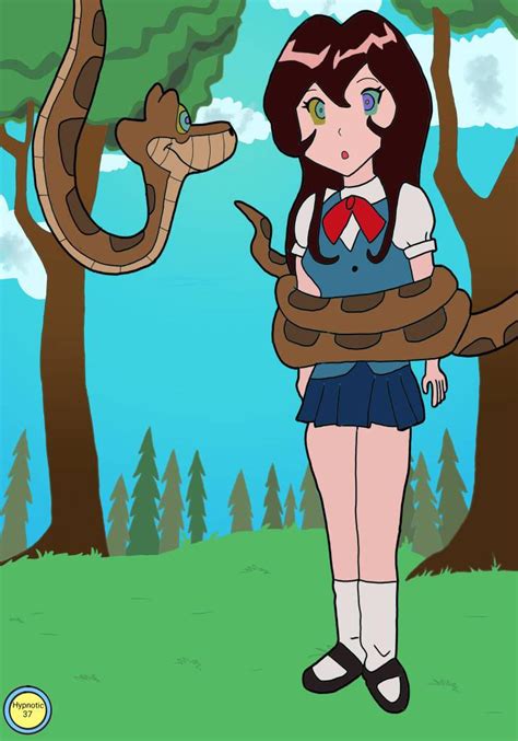 Kaa And Giselle By Hypnobot77 On Deviantart