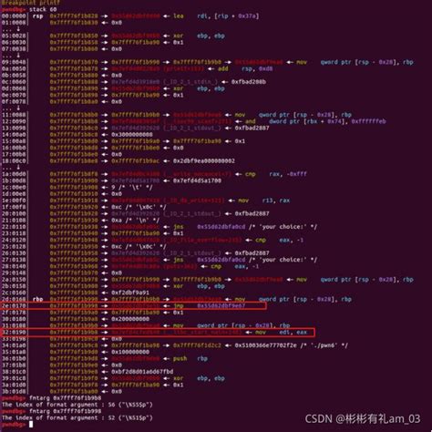 bugkuctf pwn题pwn6 printf超详细讲解 未提供libc版本 bugku printf csdn博客