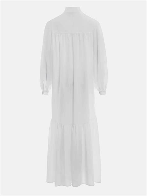 Объемное платье макси с длинными рукавами :: LICHI - Online fashion store