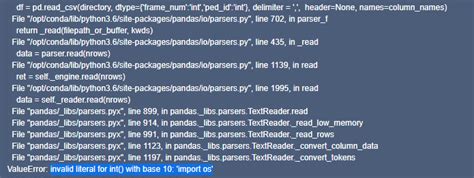 Invalid Literal For Int With Base 10 Import Os Pytorch Forums