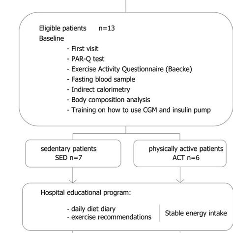 Flow Diagram For Study Design And Participants Abbreviations T1d