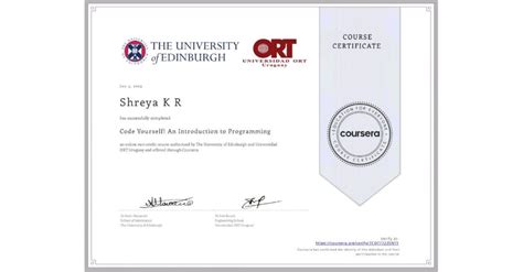 Shreya Kr On Linkedin Hello Everyonei Have Completed My Coursera