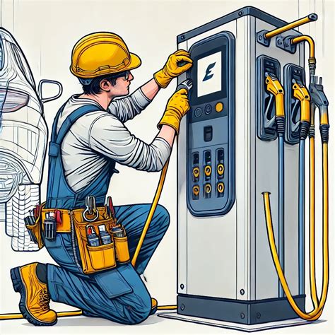 Установка зарядних станцій для електромобілів Електрик Києва