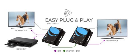 OREI 4K HDMI Extender Over Ethernet CAT5 CAT6 CAT7 Up To 165 Feet At 1080 60hz HDMI 1 4 HDCP