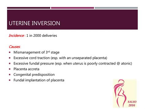 Uterine Inversion 2016 Pptx