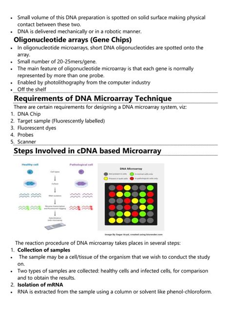 Dna Microarray Analysis In Proteomics Bio Informatics Pdf
