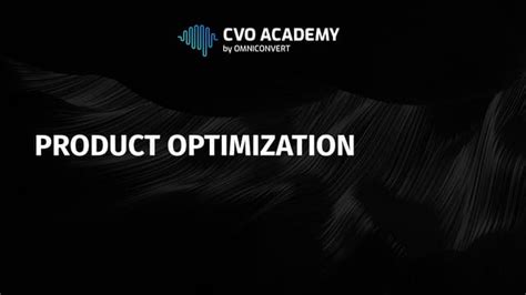 Product Optimization Pdf