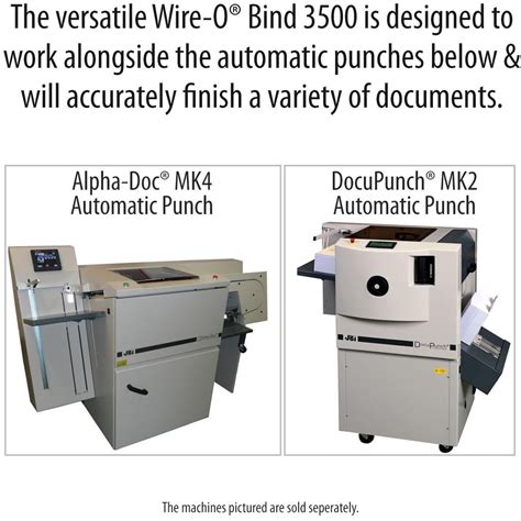 Refurbished James Burn Wire O® Bind 3500 Wob 3500 Semi Automatic