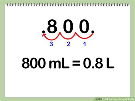 Ways To Calculate Molarity WikiHow