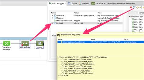 Debugging DataWeave Output In Studio Dejim