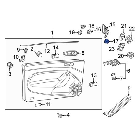 Volkswagen OE 5Z0853695 - Fender Filler Panel Nut