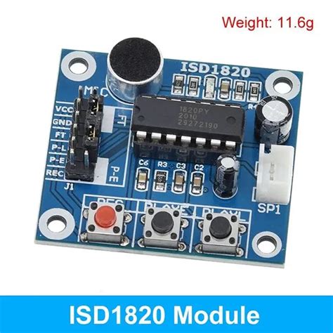 Isd1820 Recording And Voice Module Xpart Electronic