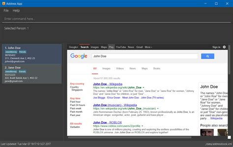 Address Book Level 4