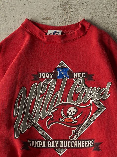 Vintage 97 Red Tampa Bay Buccaneers Crewneck Xl Rebalance Vintage