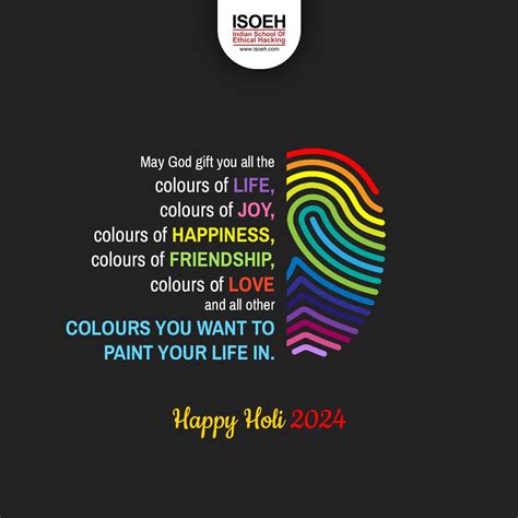 Isoeh Indian School Of Ethical Hacking On Linkedin Holi Rangbarse2024 Isoeh