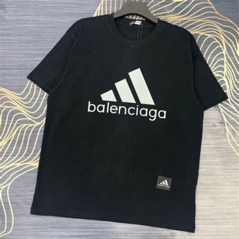 발렌시아가 아디다스 콜라보 오버사이즈 티셔츠 루호샵