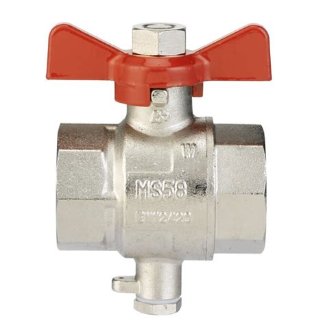 187f0591 Danfoss Heating Ball Valve Dn25 1 For Direct Sen