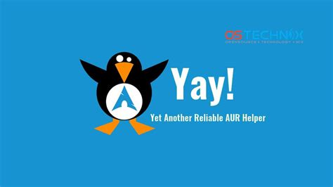 how to install yay aur helper in arch linux endeavouros manjaro linux r ostechnix