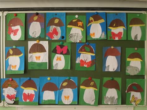 Аппликация грибы шаблоны схемы с фото Инструкция как сделать аппликацию в средней и