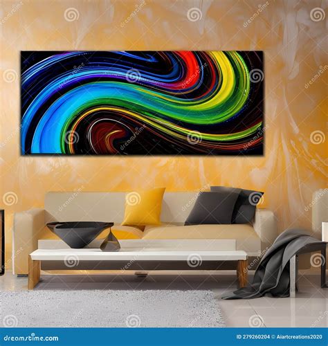 1079 Abstract Acrylic Swirls An Artistic And Expressive Background