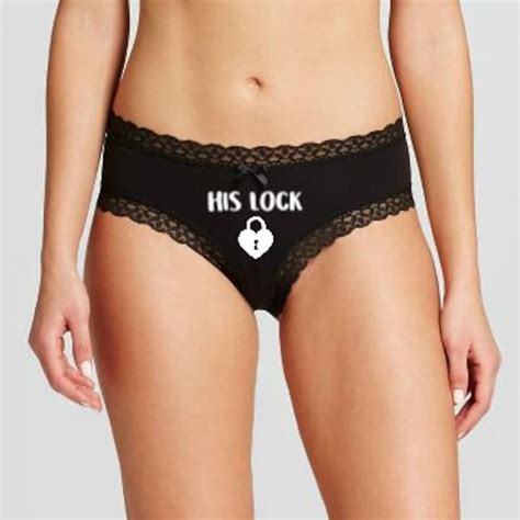 Couples Underwear Set His Lock Her Key His And Hers Etsy