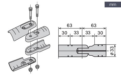 철물가이드 [파이프 조인트28 Gj1 각파이프 조립 아연 사각 각관 연결 원형 브라켓 하우스 ]