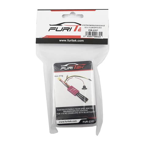 Furitek Python X Team Spec 80a120a Brushed Brushless Esc W