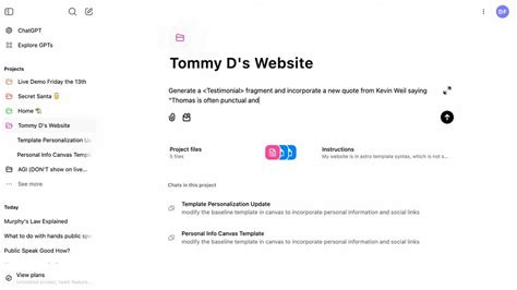 The Future Is Here Openais Chatgpt Launches Projects For Enhanced Workflows Fusion Chat