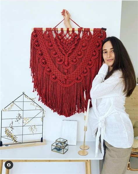 Пано на стену Макраме