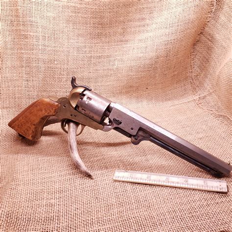 Hawes National Replica Colt 1851 Navy 36 Caliber Cap And Ball Revolver