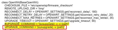 Openwisp Firmware Upgrader Error Cannot Find Overlayupperetc Required For C