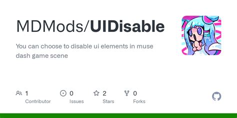 Github Mdmods Uidisable You Can Choose To Disable Ui Elements In