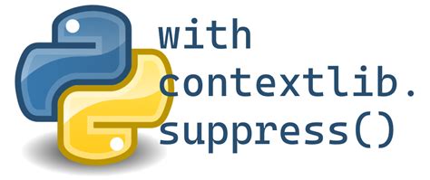 suppressing exceptions in python with contextlib suppress not try except pass dev community