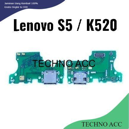 Papan Konektor PCB Connector Charger MIC Lenovo S K Flexible Flexibel Fleksibel