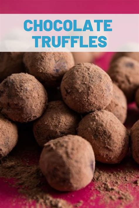 Chocolate Ganache Truffles Recipe Recipe Truffle Recipe Chocolate Truffle Ganache Recipe