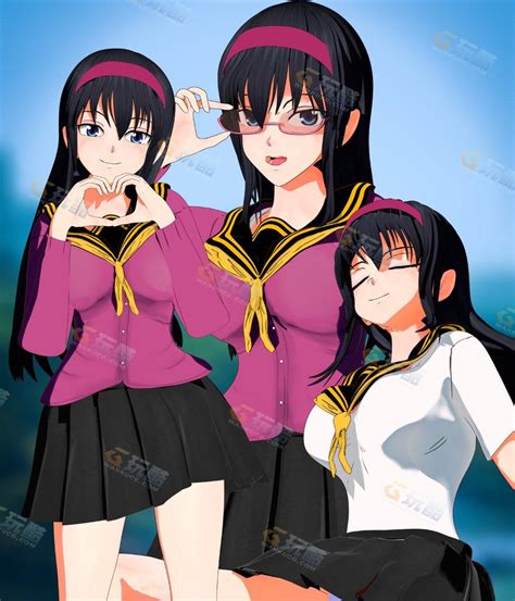 Blender模型—近卫茂哉子 玩酷cg