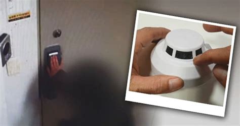 천장 화재 감지기가 몰카비밀번호 알아내 절도