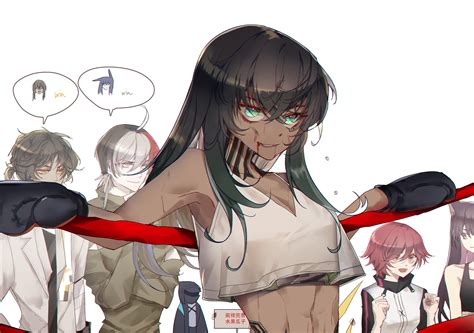 Blaze Arknights Danbooru