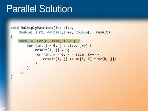 PPT PLINQ Parallelize Your NET Applications With Parallel Extensions