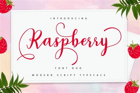 Raspberry Font Duo