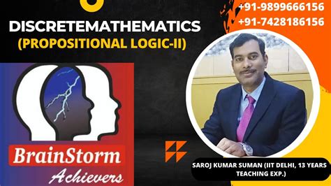 Propositional Logic 2 YouTube