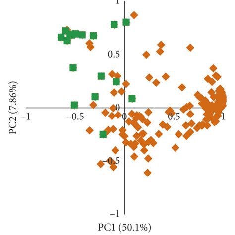 Principal Component Analysis Score Plots A And Loading Scores B
