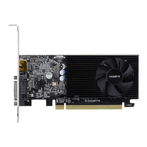 Placa De Vídeo Gigabyte Geforce Gt1030 Low Profile D4 2g Gddr4 64bit
