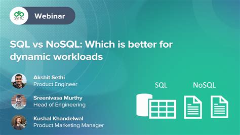 comparing sql vs nosql which is better for dynamic workloads dbsync