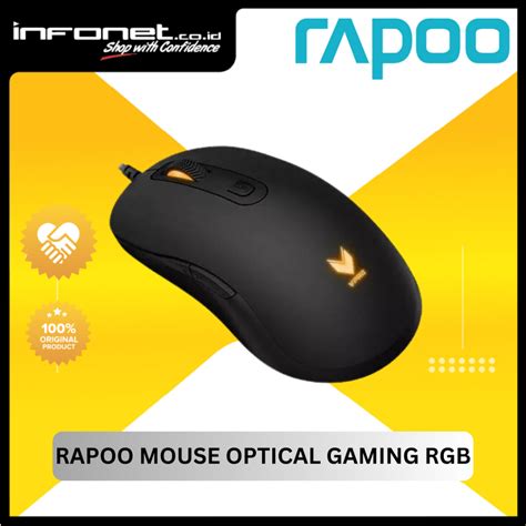 Jual Rapoo Mouse Optical Gaming Rgb Shopee Indonesia
