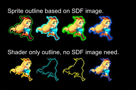 selected effect outline urp